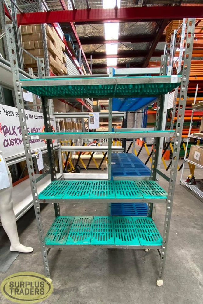 Chiller Shelving Unit 4 Level - Surplus Traders
