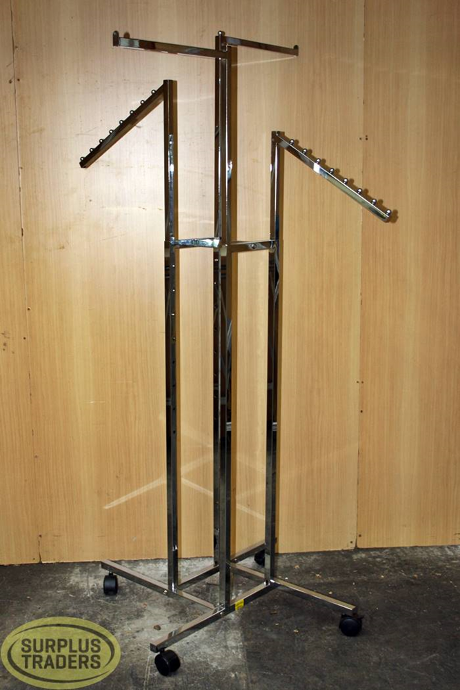 New Chrome Four Way Rack - Surplus Traders